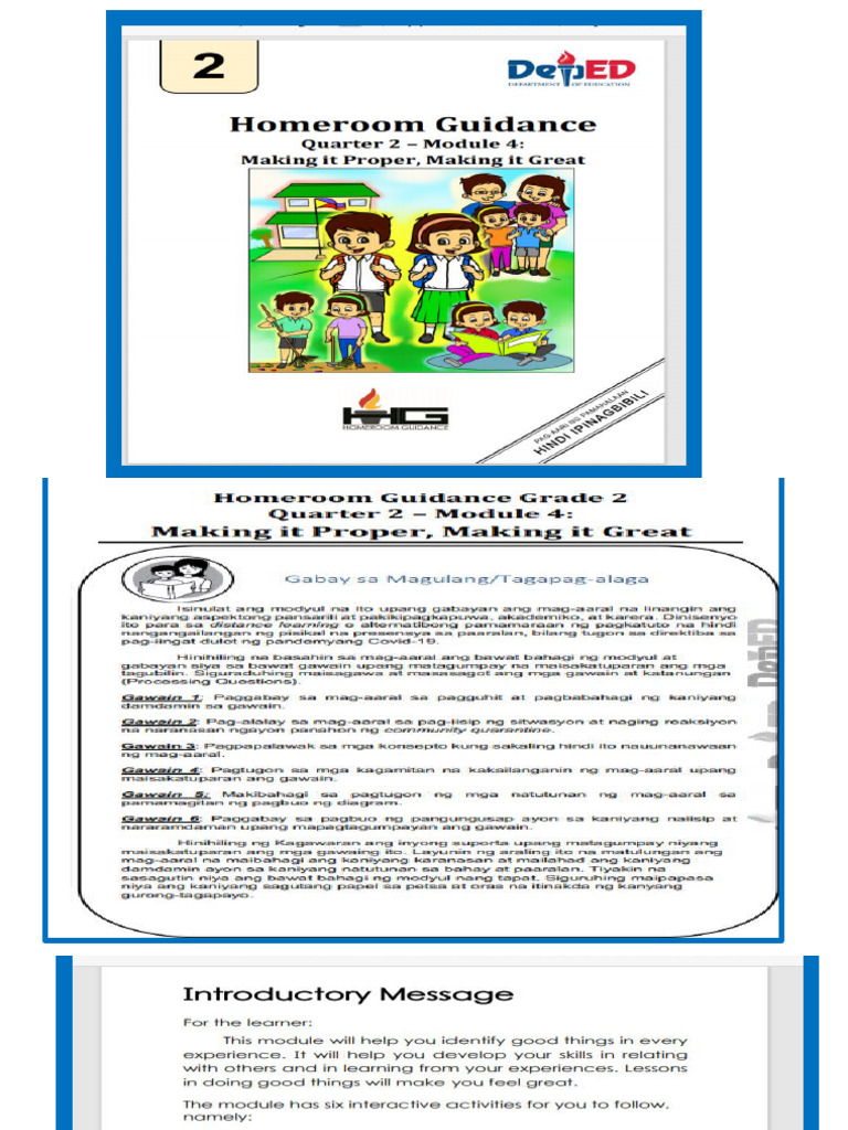 Homeroom-Guidance (Module 4) | PDF