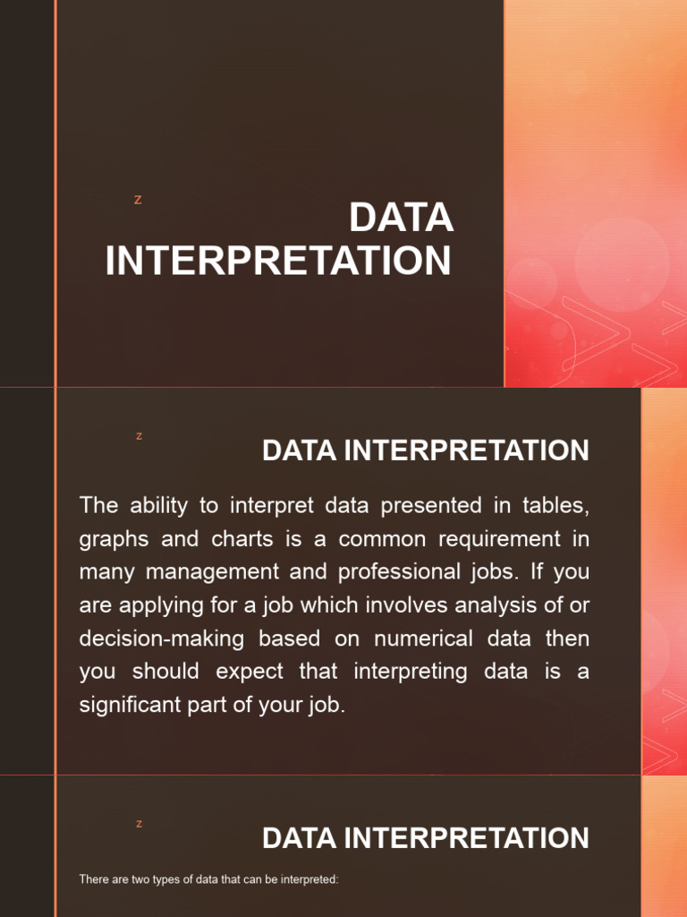 Data Interpretation | PDF