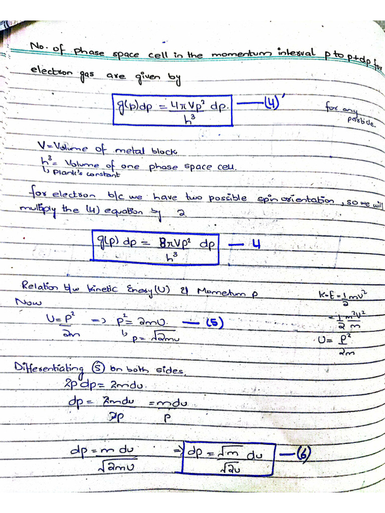 ( Fermi Dirac distribution law) | PDF