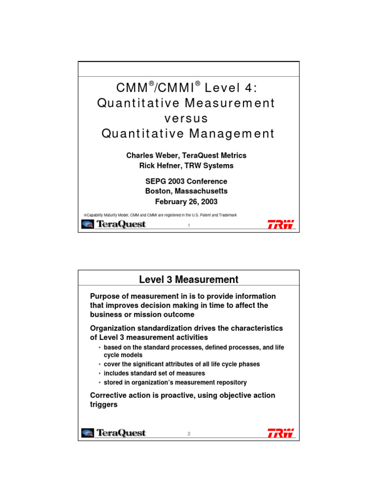 Cmmi | PDF