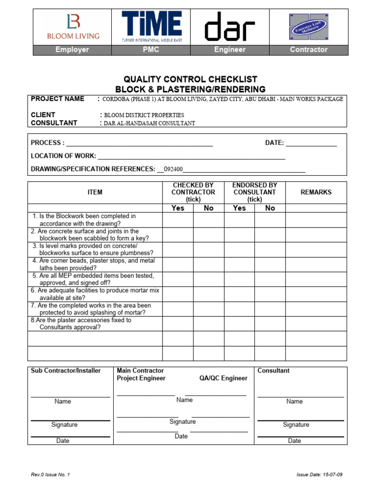 Appendix 2 Checklist | PDF