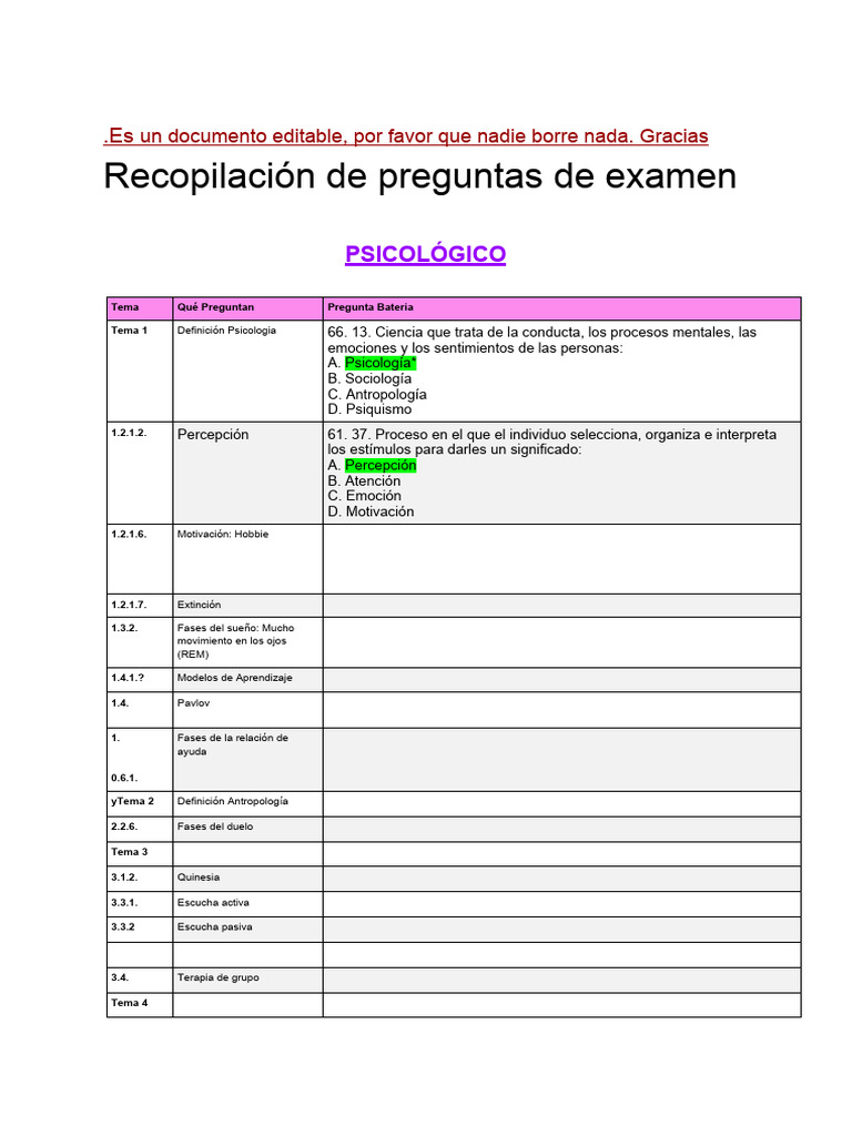 Preguntas de Examen 2022 | PDF