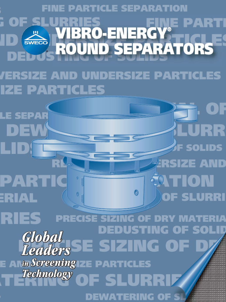 Sweco Separator Brochure | PDF