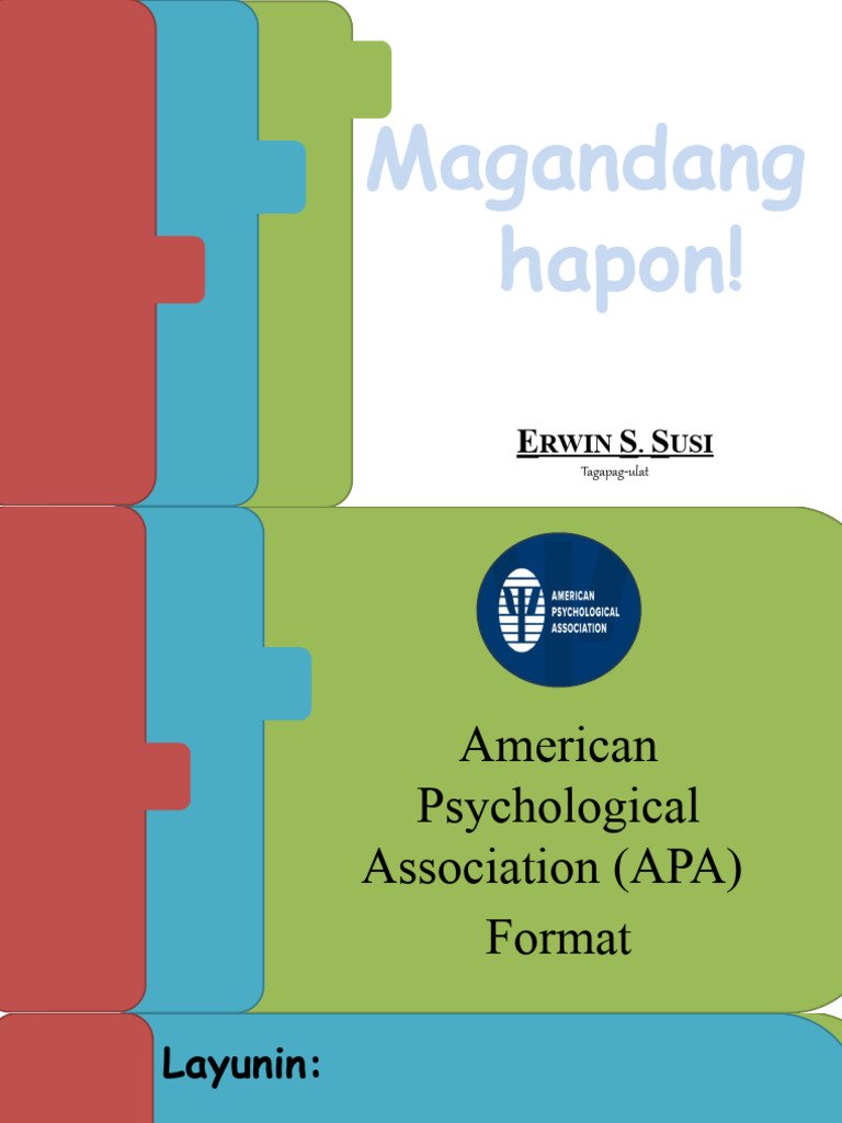 APA Format Report | PDF