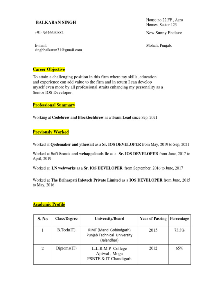 Balkaran Updated Resume-Compressed-2 | PDF