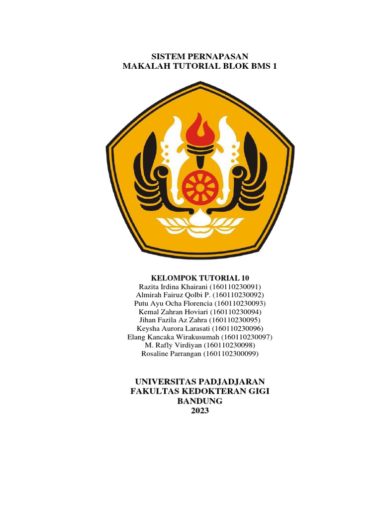 Makalah Bms 1 Case 2 (Tutorial Kelas 10) | PDF