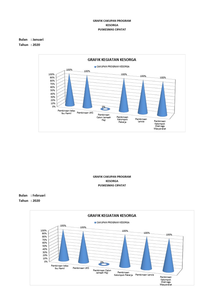 Grafik Cakupan Program Kesorga 2020 | PDF