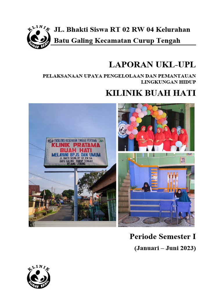 Laporan UKL-UPL Template | PDF