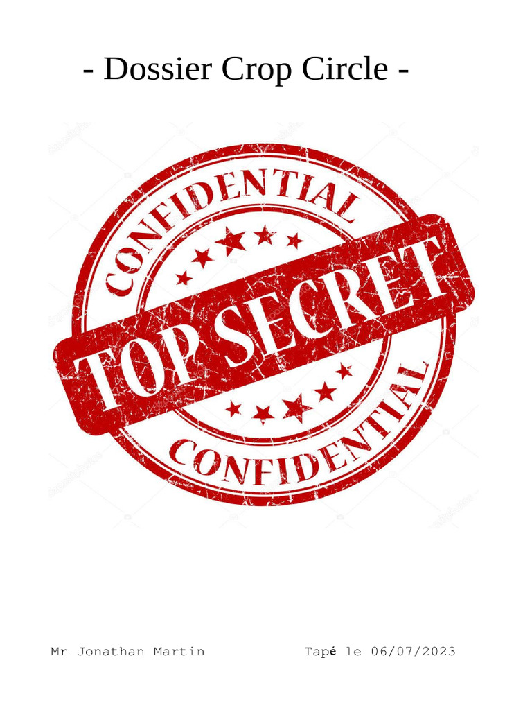 Dossier Crop Circle | PDF