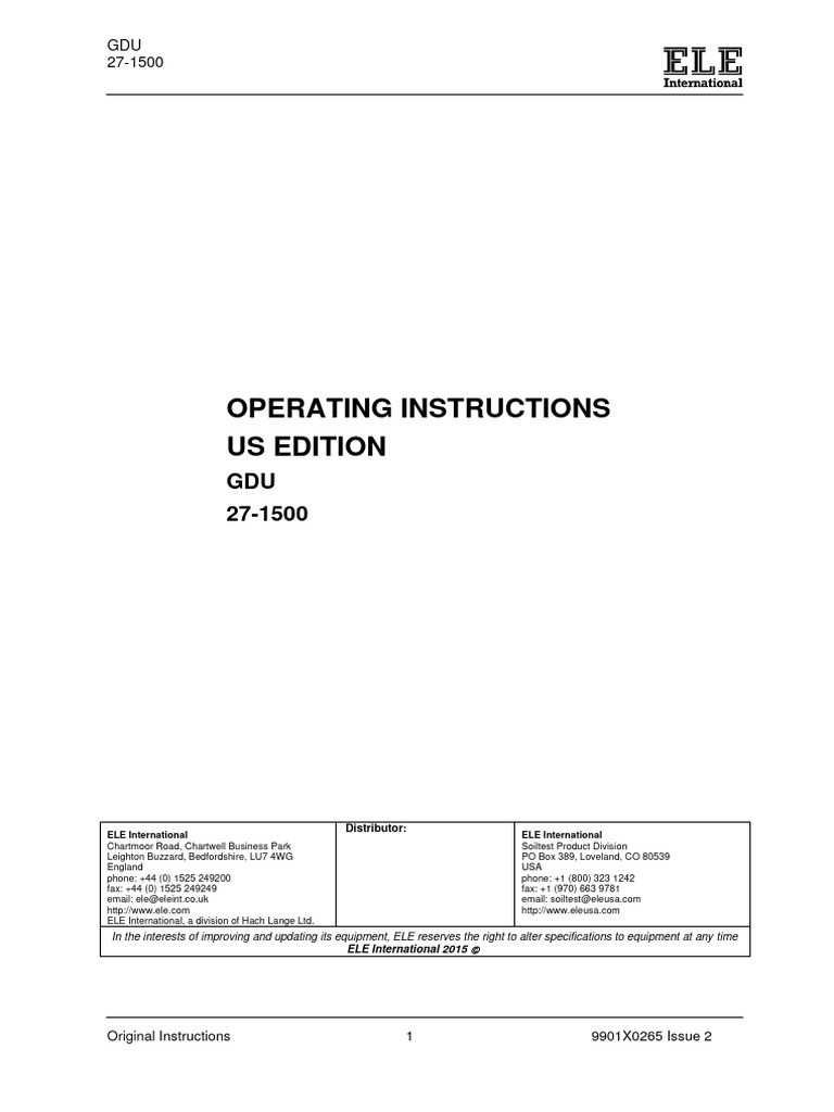 Ele - Gdu | PDF
