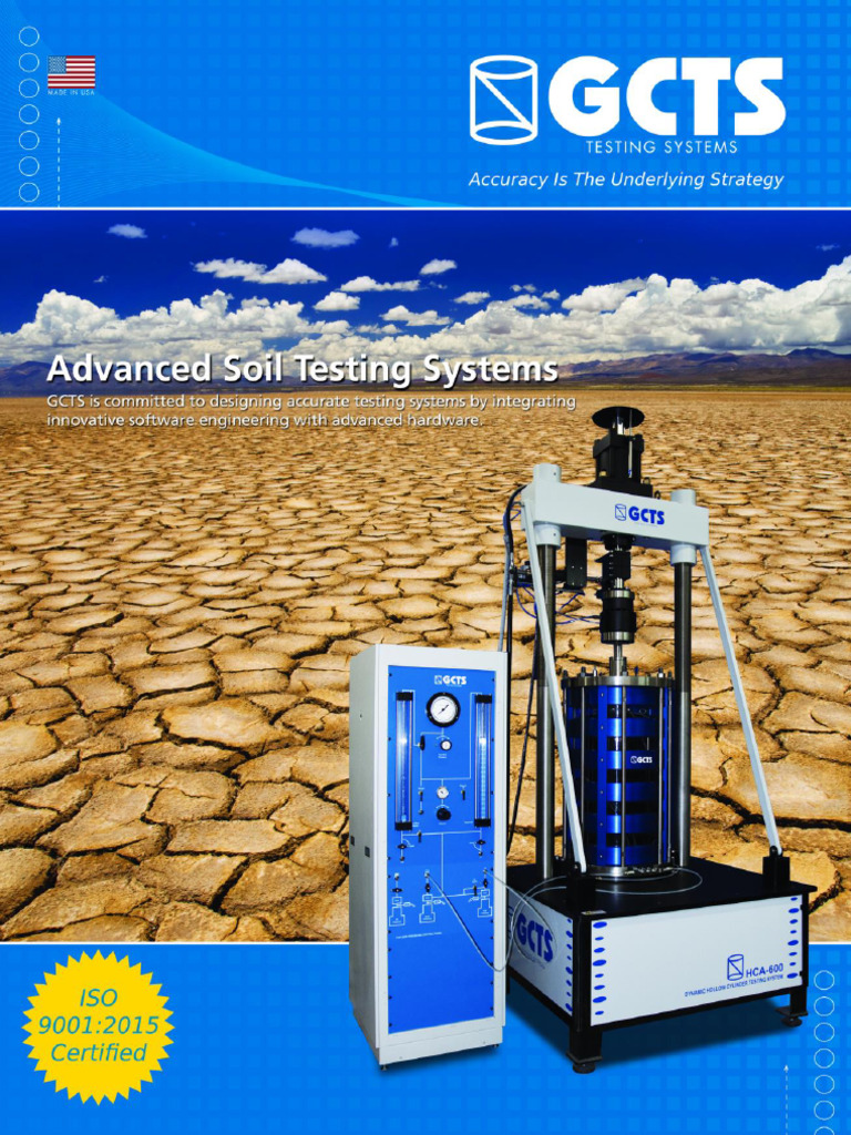 GCTS Advanced Soil Testing Solutions | PDF
