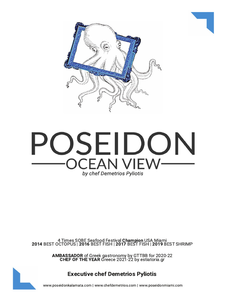 Menu Poseidon | PDF
