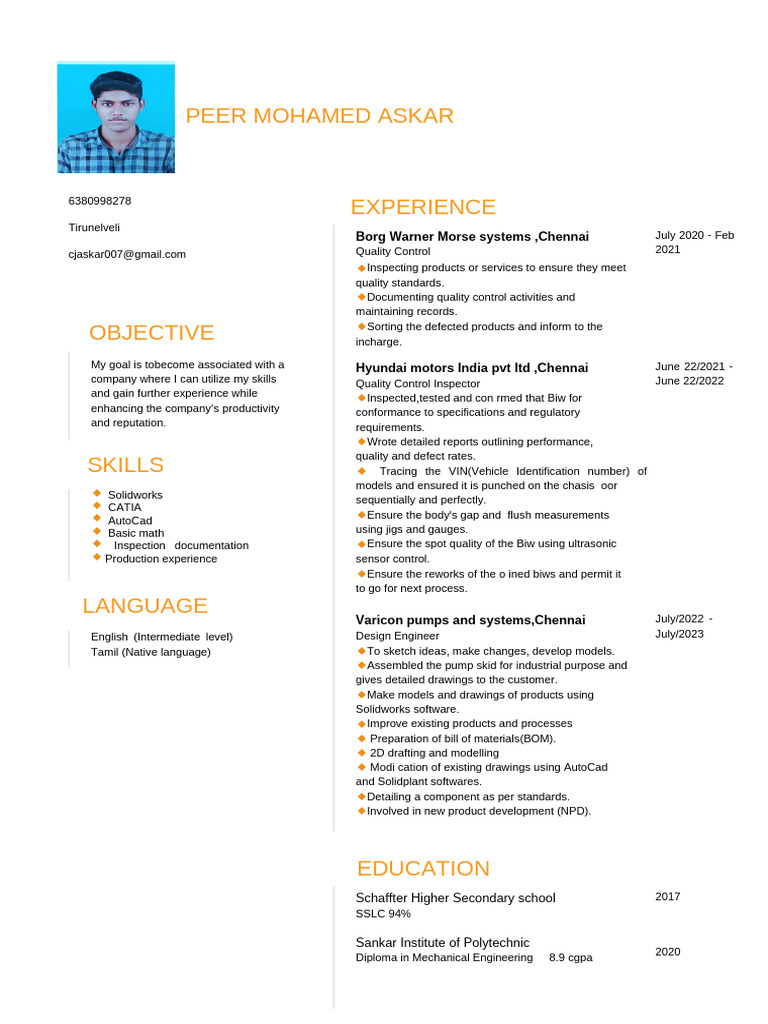 Askar CV | PDF