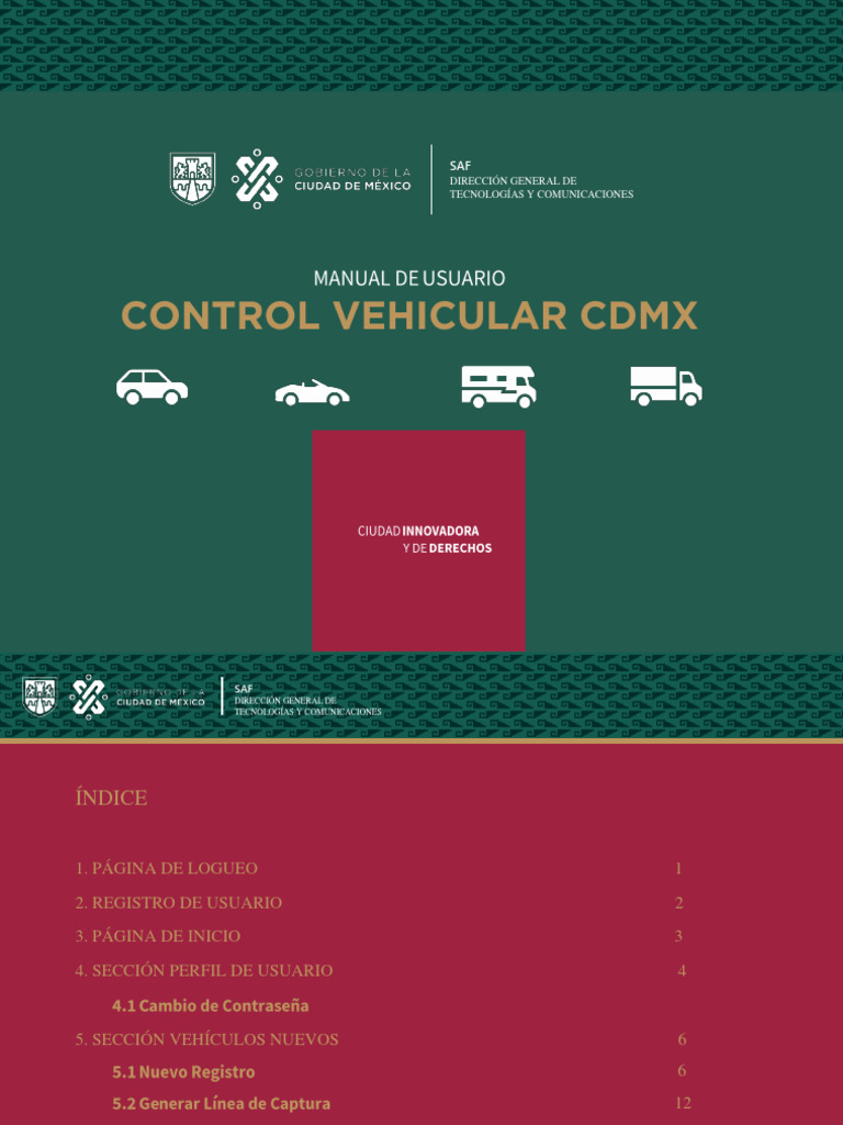 Manual Control Vehicular | PDF