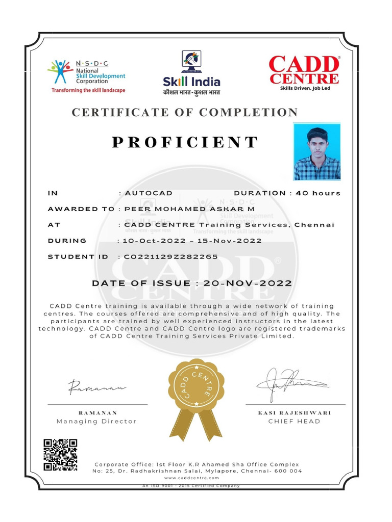 Course Completion Certificate | PDF