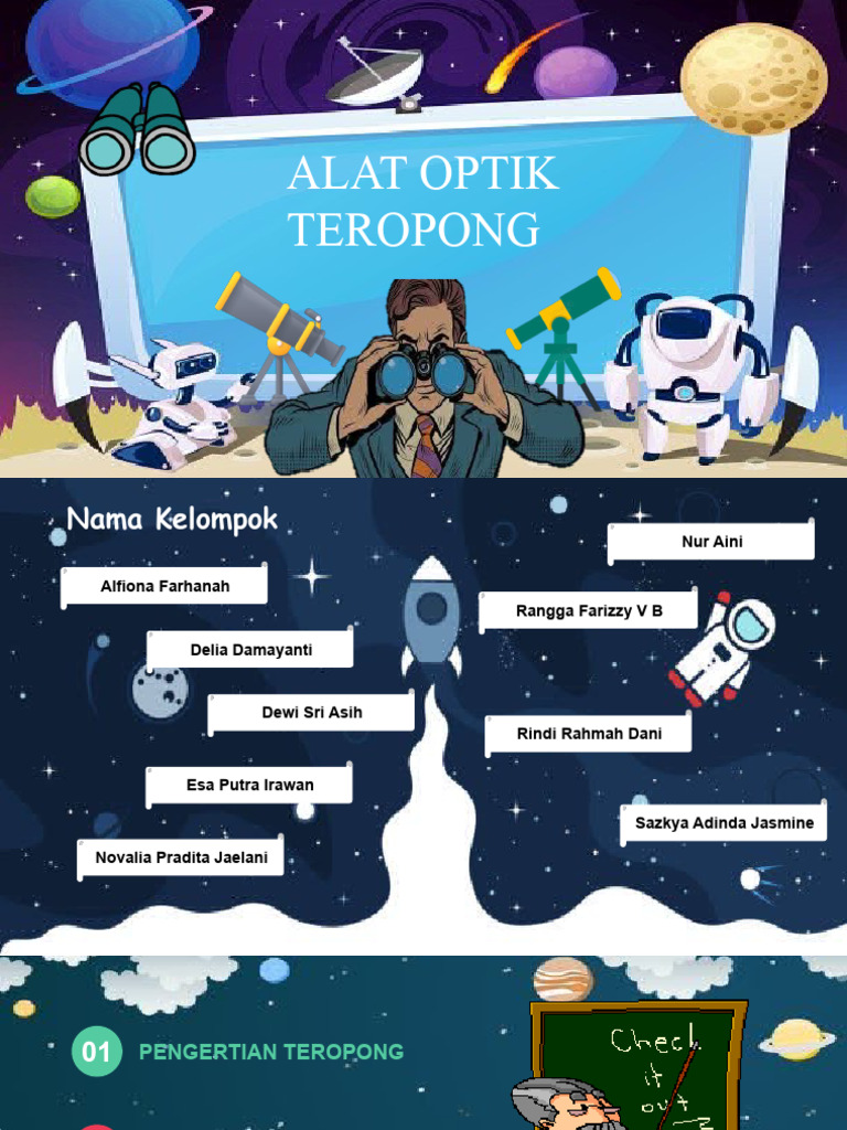 Panduan Teropong untuk Pelajar | PDF