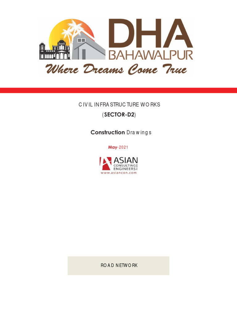 Combined - Civil Works-Constructions Drawings - Sector D2 | PDF