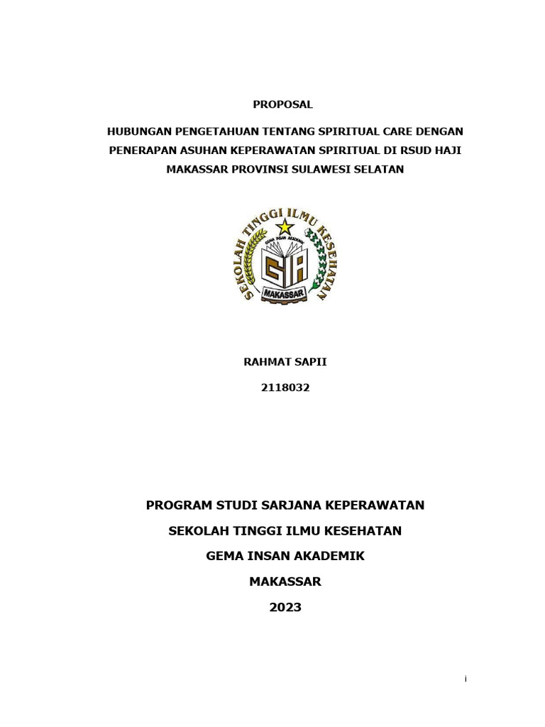 PROPOSAL Update Terbaru (29-09-2023) | PDF
