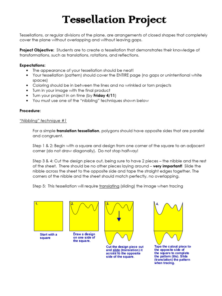 Tessellation Project | PDF