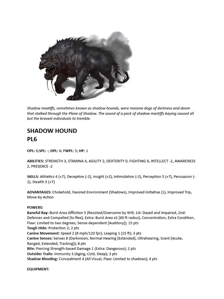 Shadow Hound | PDF