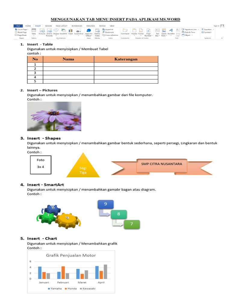 Materi SKD Menggunakan Aplikasi Pengolah Kata (Ms. Word) | PDF