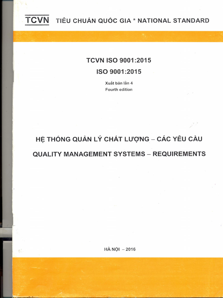 1.TCVN Iso 9001-2015 | PDF