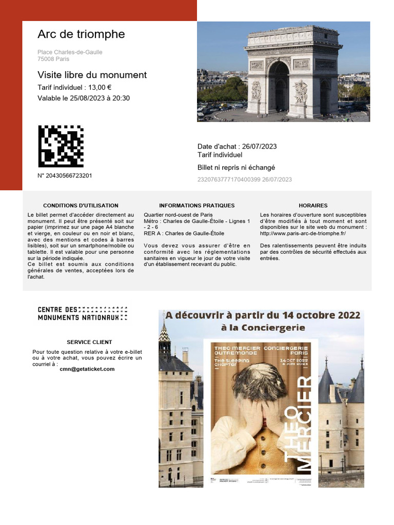 Arco Del Triunfo | PDF