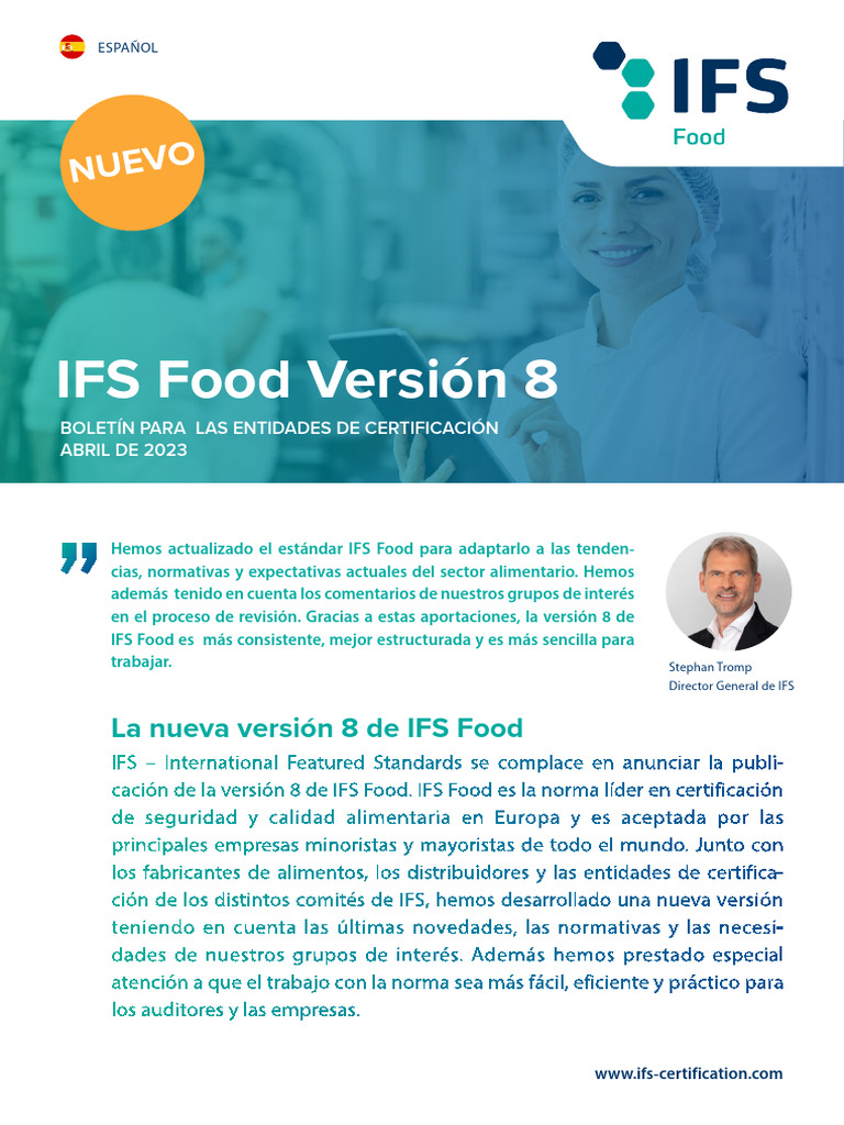 IFS V8 Cambios en Espanol | PDF | Finanzas y dinero | Tecnología