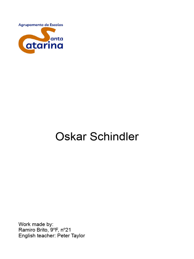 Oskar Schindler | PDF