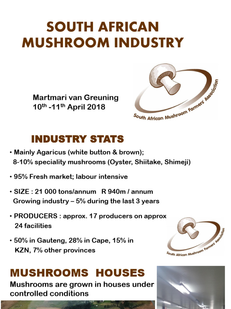 SAMFA - Mushroom Industry | PDF