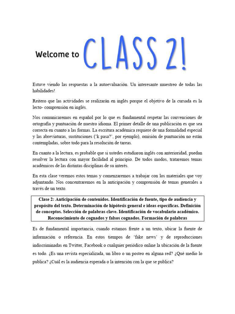 Clase 2C - SINCRONICA | PDF