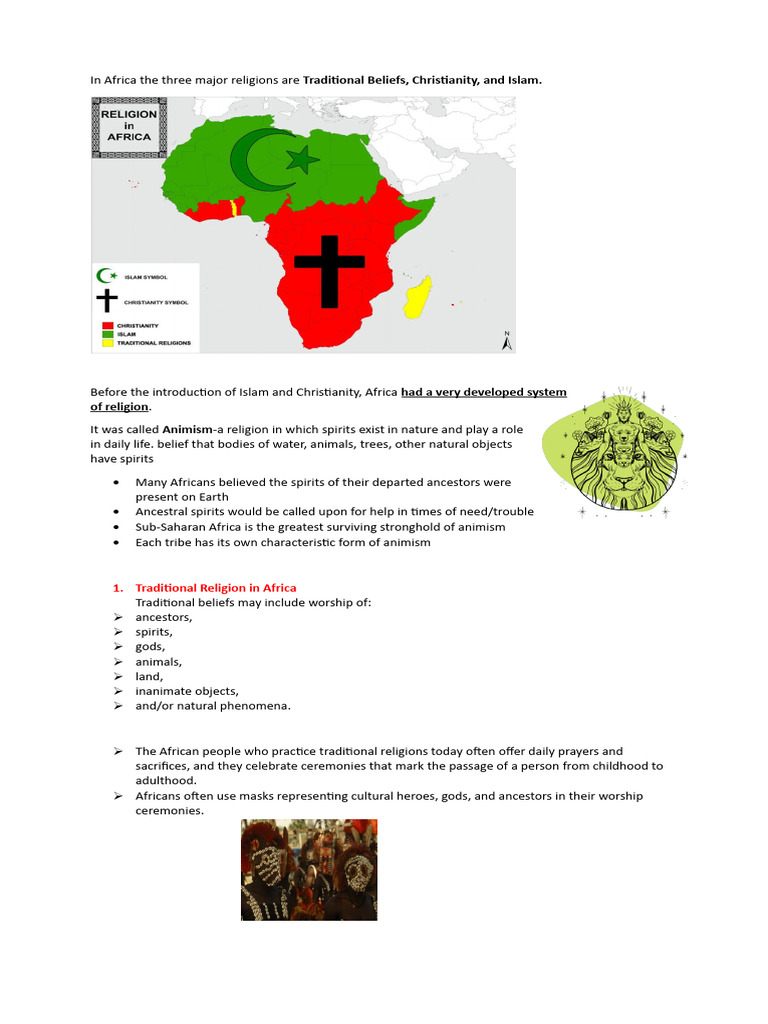 Religions in Africa | PDF