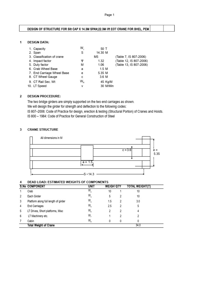 Structure Calculation Excel File PDF Free | PDF