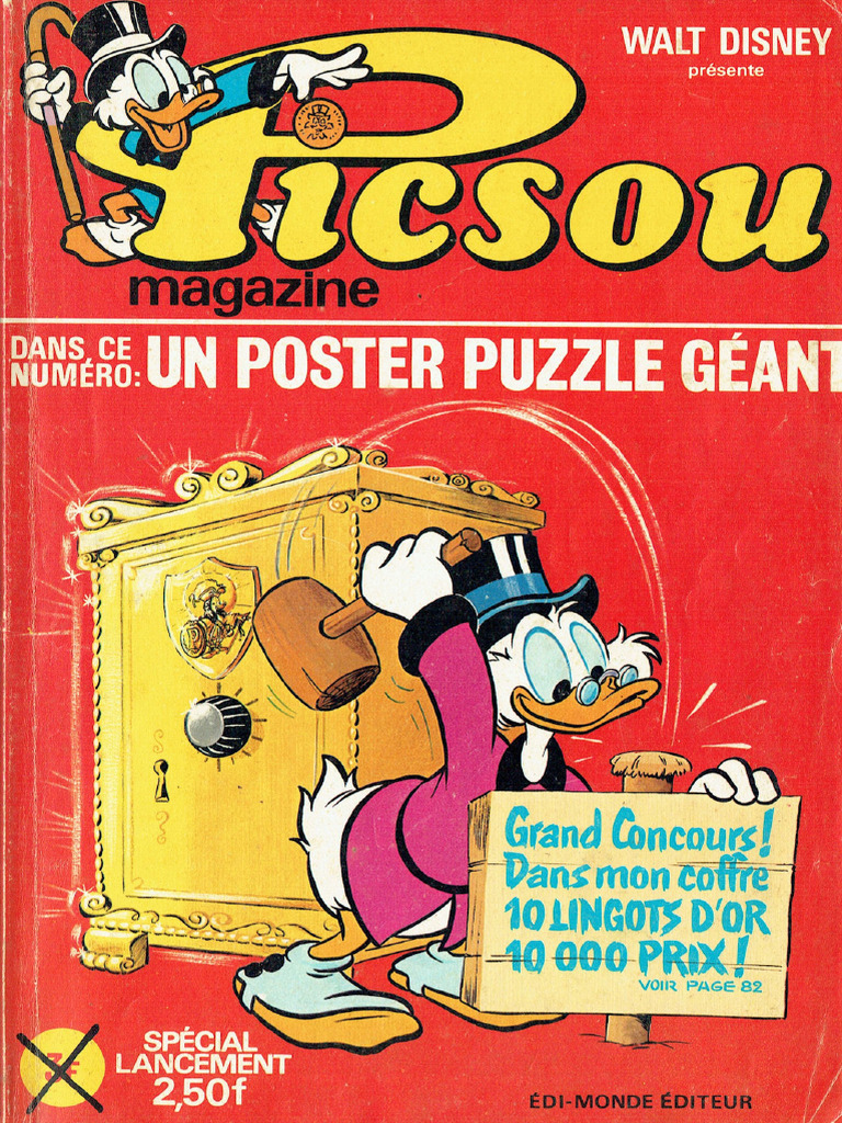 Picsou Magazine 001 | PDF
