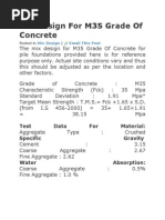 M40 Paver Block Mix Design Guidelines | PDF | Concrete | Cement