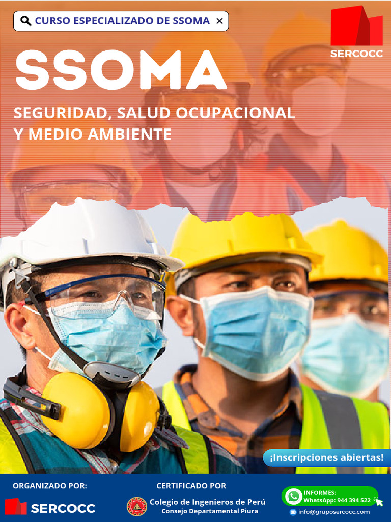 Brochure Curso SSOMA | PDF