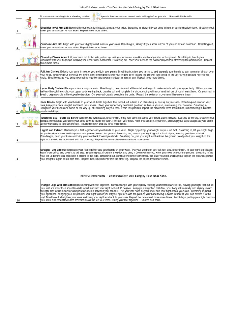 Mindful Movements | PDF
