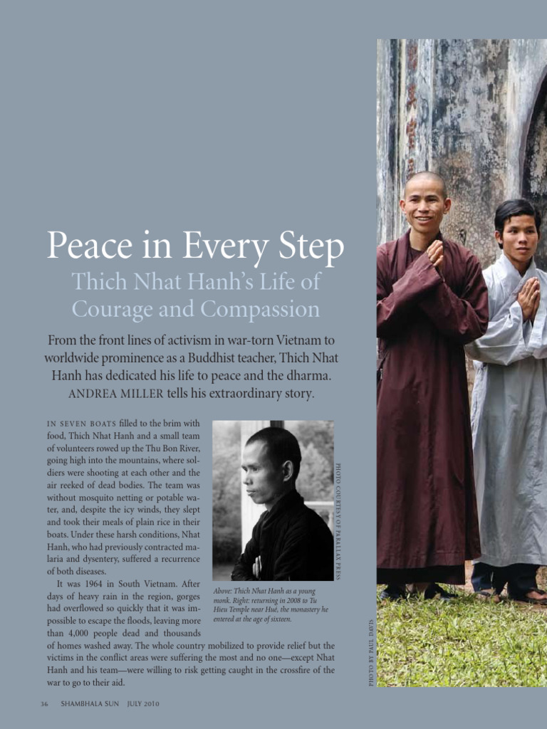 Peace Is Every Step | PDF Peace Is Every Step | PDF