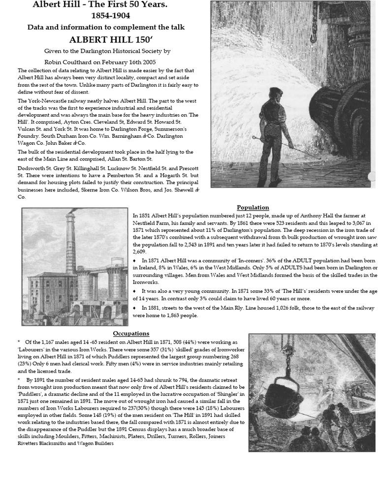Albert Hill by Robin Coulthard | PDF