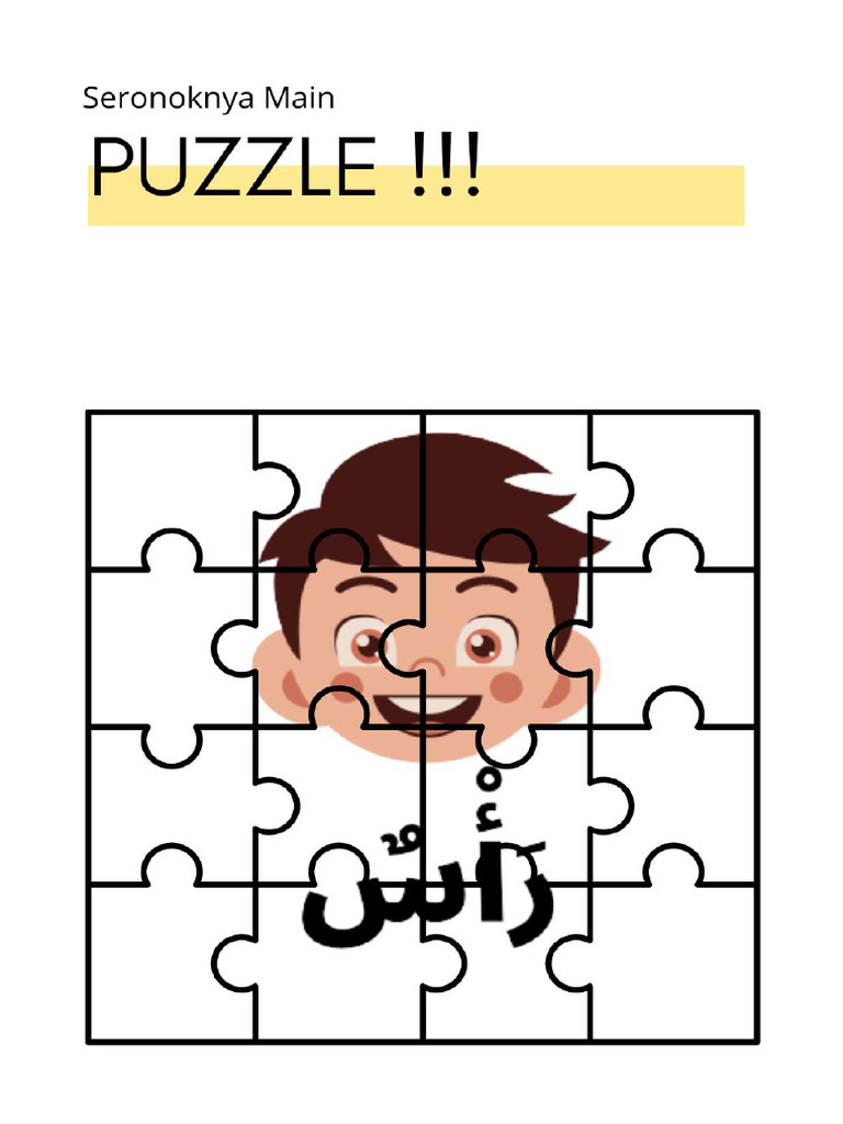Puzzle Anggota Badan | PDF
