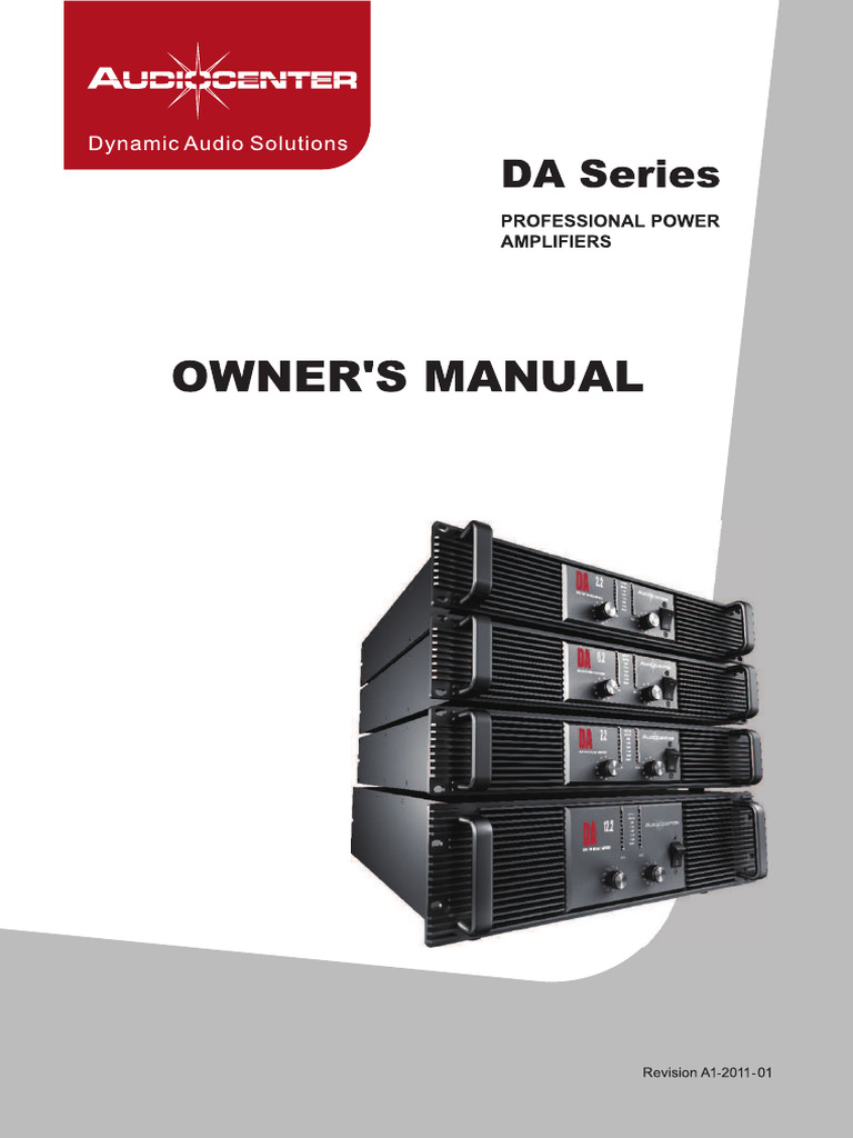 Audiocenter Da6.2 989 | PDF