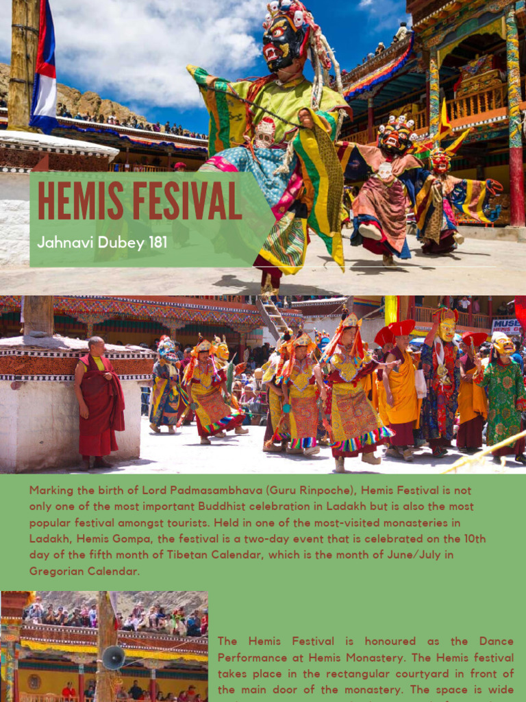 Hemis Festival: Ladakh's Cultural Gem | PDF | Art