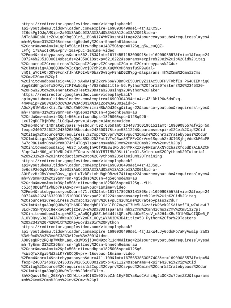 Selenium Python | PDF