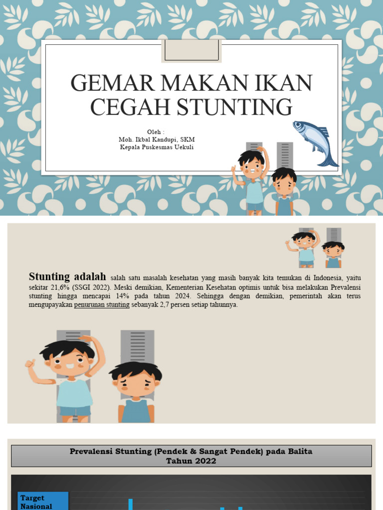 Gemar Makan Ikan Cegah Stunting | PDF