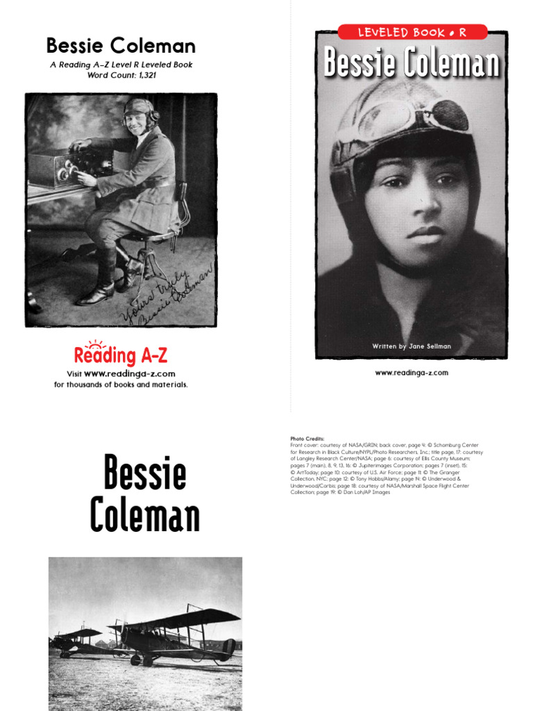 R Bessie Coleman | PDF | Aviation