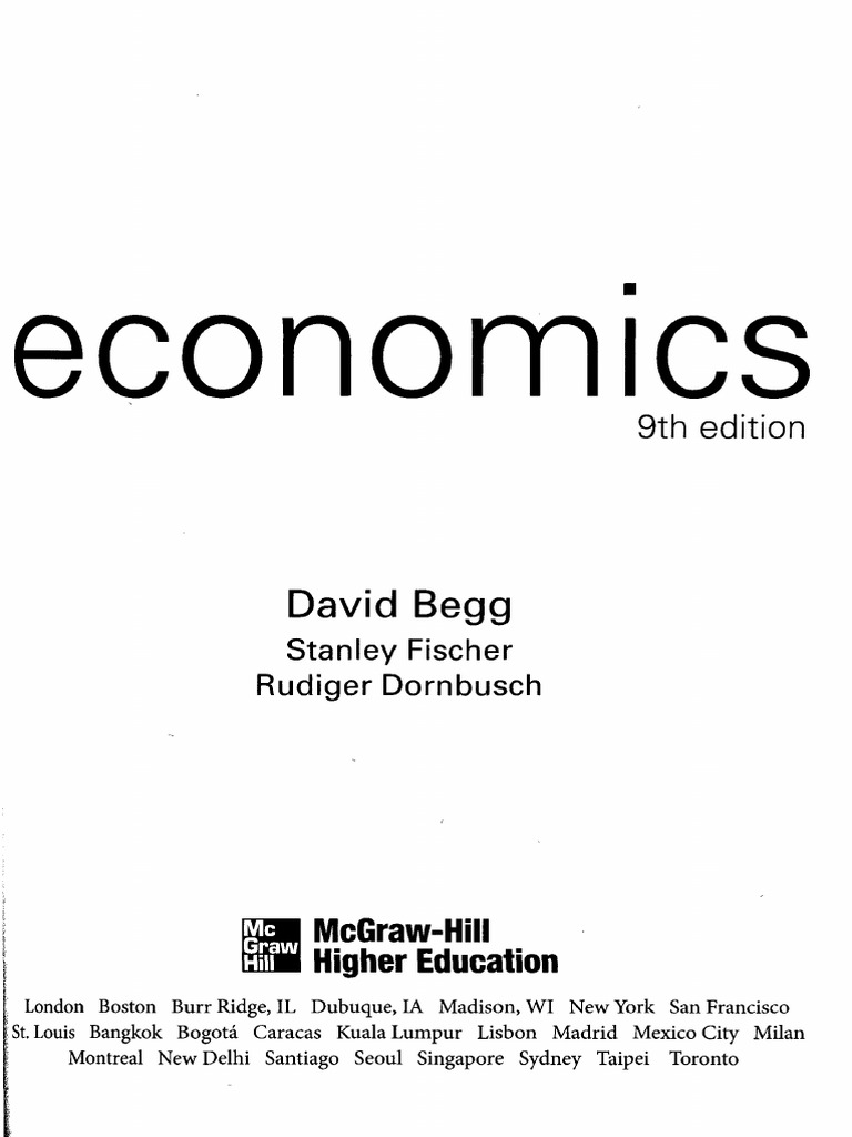 Economics: David Begg | PDF