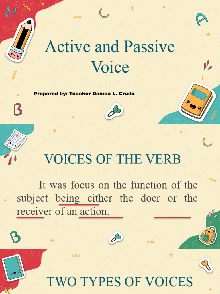 Grade 7 Active Voice | PDF