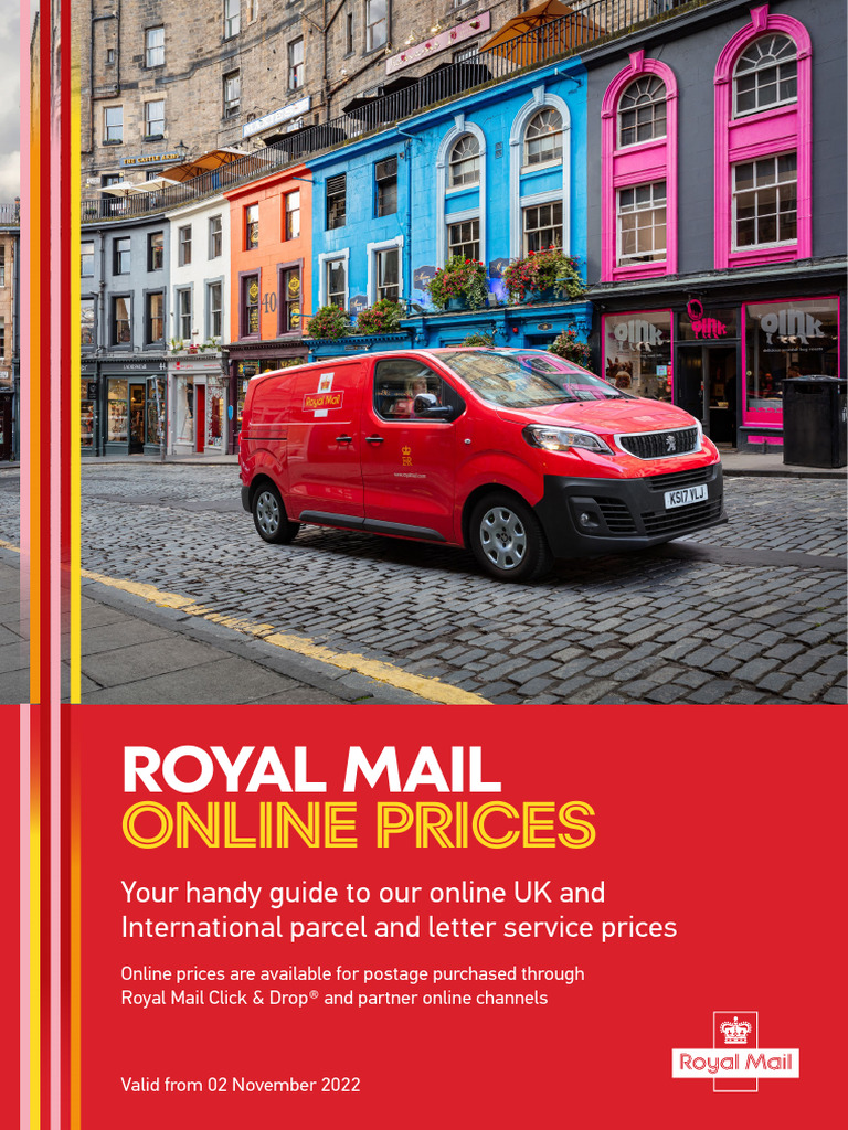 Royal Mail Online Price Guide November 2022 v2 | PDF