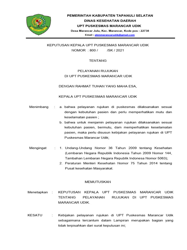 Ep 2 SK Rujukan | PDF