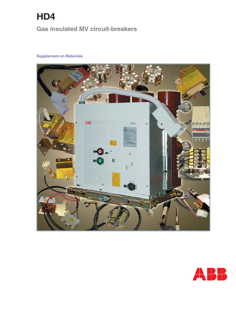 MA - HD4 SF6 Supplement (EN) - 1VCP000264 | PDF